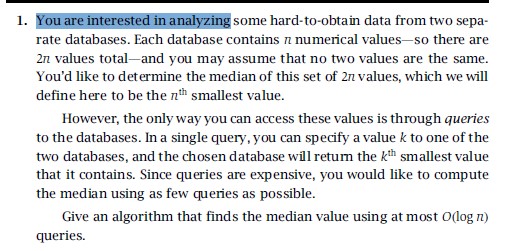 Solved I Have This Question Advanced Algorithm Divide And Chegg