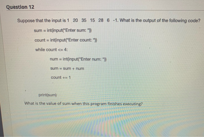 Solved python can someone answer these 4 subpart questions | Chegg.com