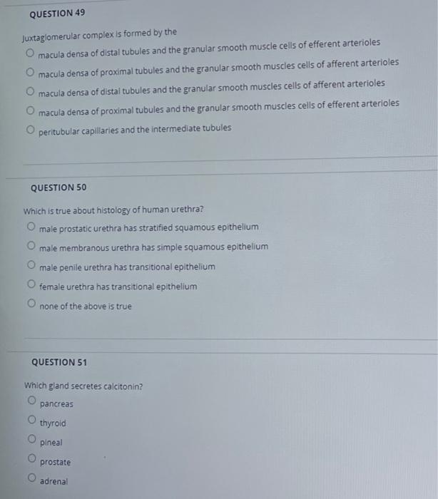 Solved Juxtagiomerular complexis formed by the macula densa | Chegg.com