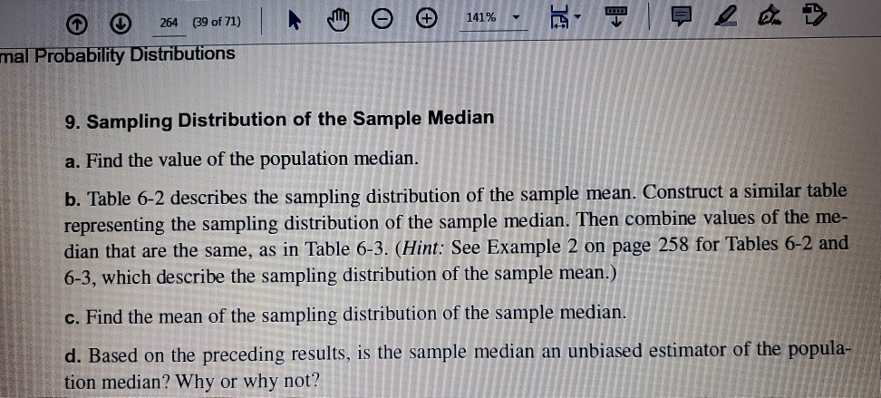 Solved © © 264 29 of 71) nal Probability Distributions Am © | Chegg.com