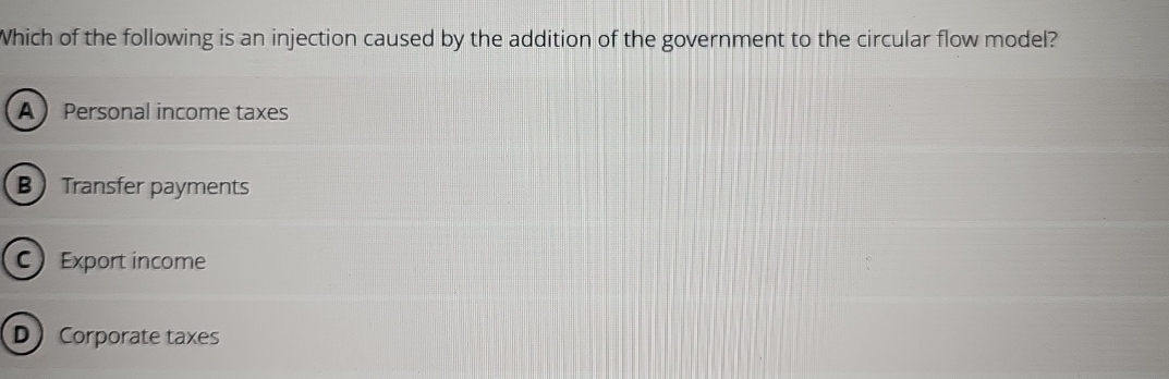 Solved Which of the following is an injection caused by the | Chegg.com