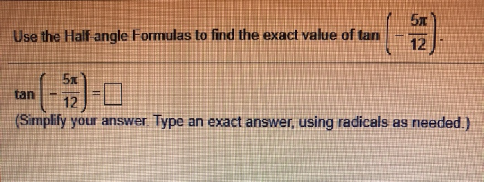 Solved Find the exact value of the expression sin 165°. cos | Chegg.com
