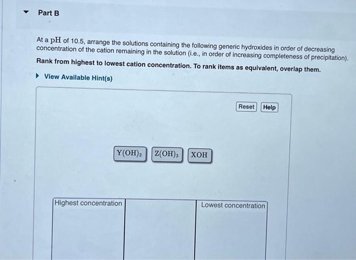 Solved The hydroxide ion has the formula OH−. The | Chegg.com