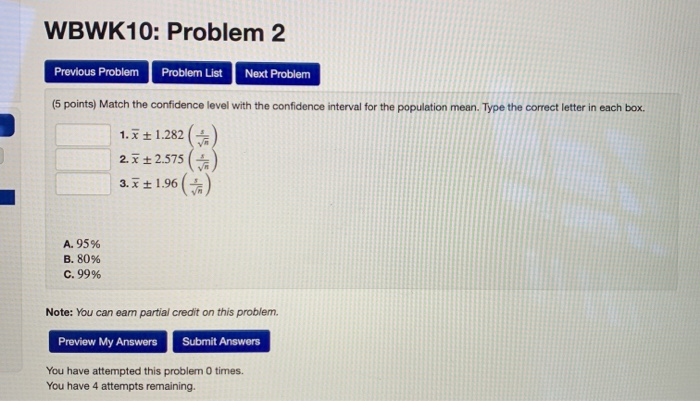 Solved WBWK10: Problem 2 Previous Problem Problem List Next | Chegg.com