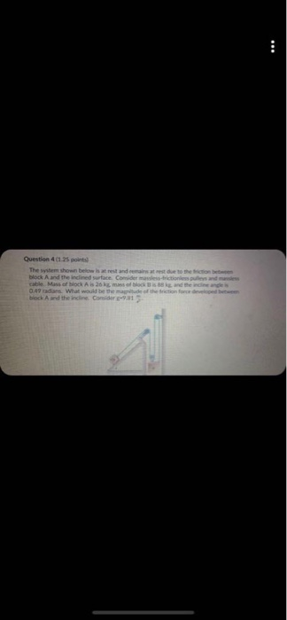 Solved The system shown below is released from rest. Neglect | Chegg.com