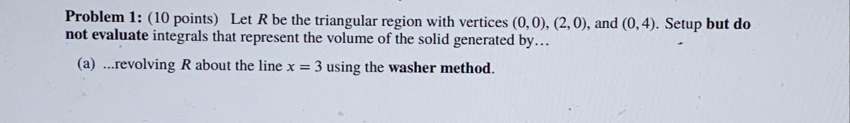 Solved Problem 1: (10 ﻿points) ﻿Let R ﻿be the triangular | Chegg.com