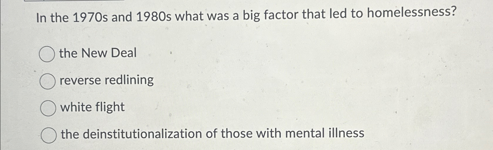 Solved In the 1970 ﻿s and 1980 ﻿s what was a big factor that | Chegg.com