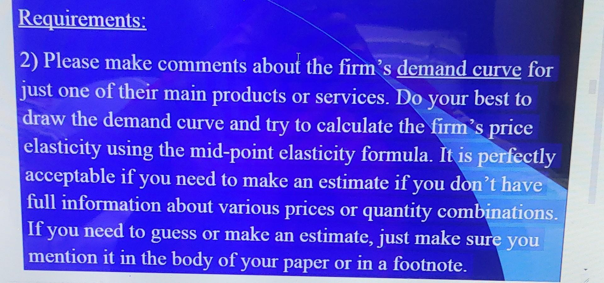 Solved Elasticity | Chegg.com