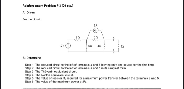 Solved Reinforcement Problem # 3 (20 pts.) A) Given For the | Chegg.com