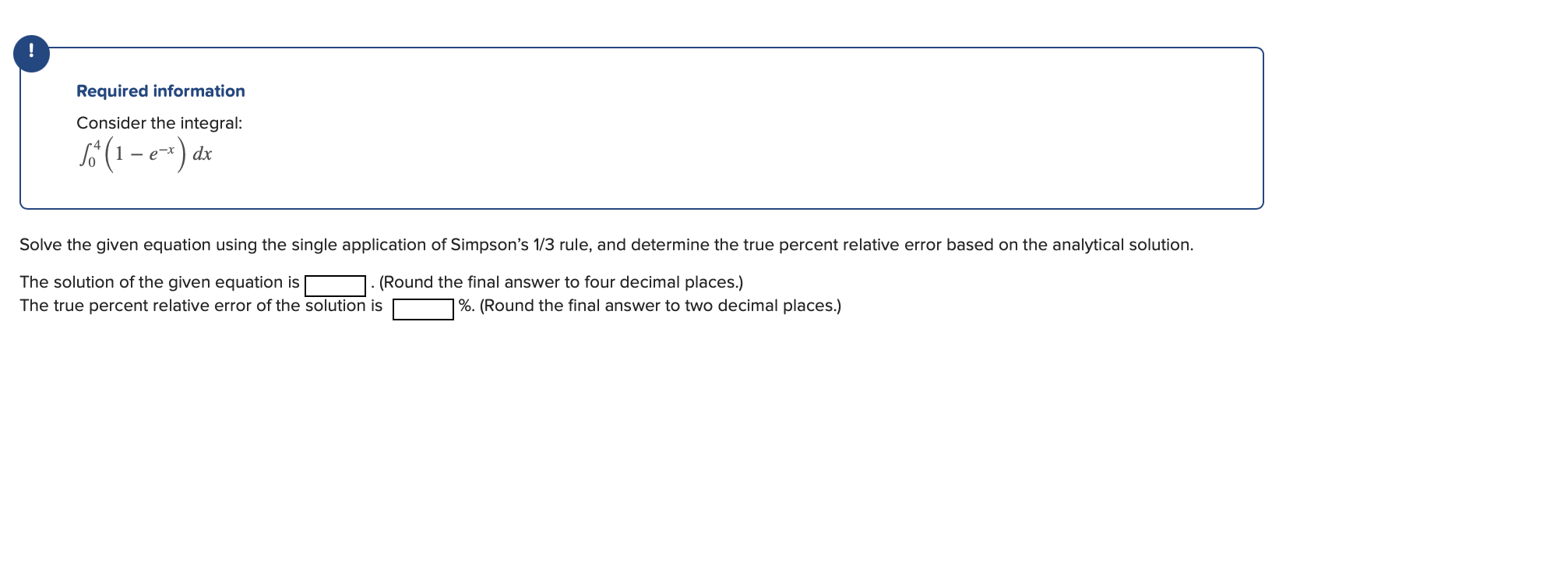 Solved \( ! \)Required informationConsider the | Chegg.com
