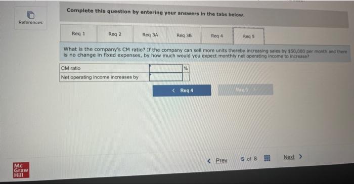 Solved Exercise 5-18 (Static) Break-Even and Target Profit | Chegg.com