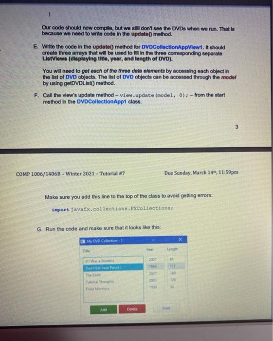Solved 1) The tutorial code contains two different Pane | Chegg.com
