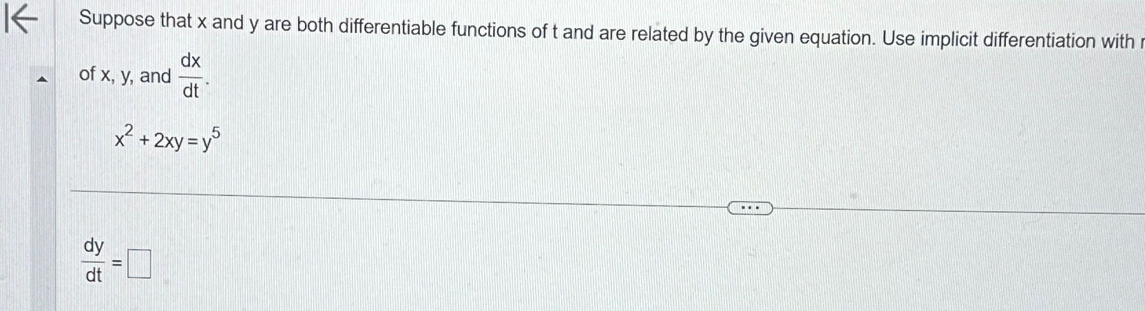 Solved Suppose that x ﻿and y ﻿are both differentiable | Chegg.com