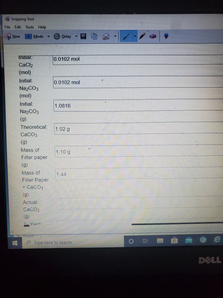 Solved How do I determine the actual yield on this? For this | Chegg.com