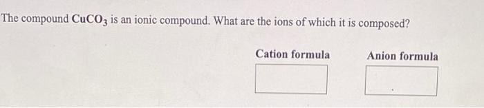 Solved The compound KF is an ionic compound. What are the | Chegg.com