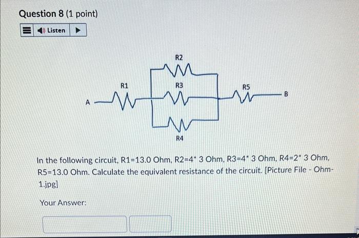 In the following circuit, | Chegg.com