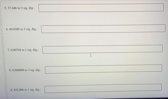 Solved Set B: Round to the number of significant digits | Chegg.com