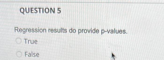 Solved Regression analysis cannot be used to make | Chegg.com