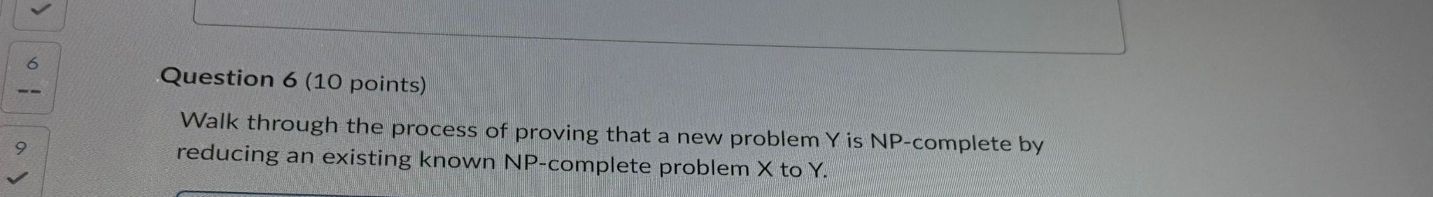 Solved Question 6 (10 ﻿points)Walk through the process of | Chegg.com
