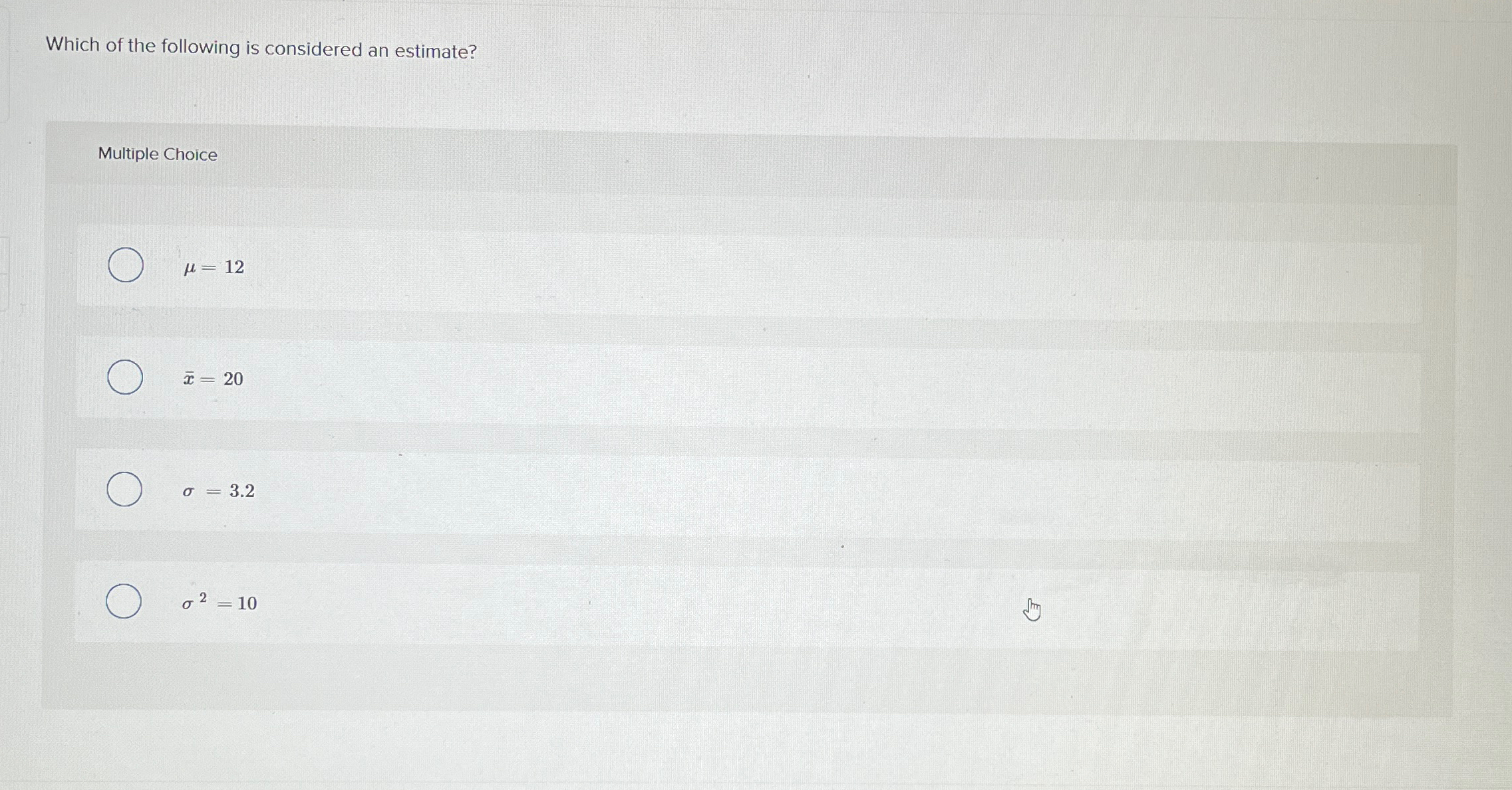 Solved Which of the following is considered an | Chegg.com