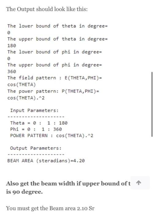 Solved ASSIGN phi as (pmin:pmax) and convert in radian (so | Chegg.com