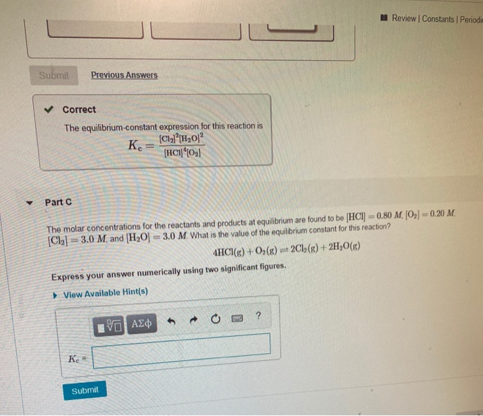 Solved Review Constants Periodi Submit Previous Answers | Chegg.com