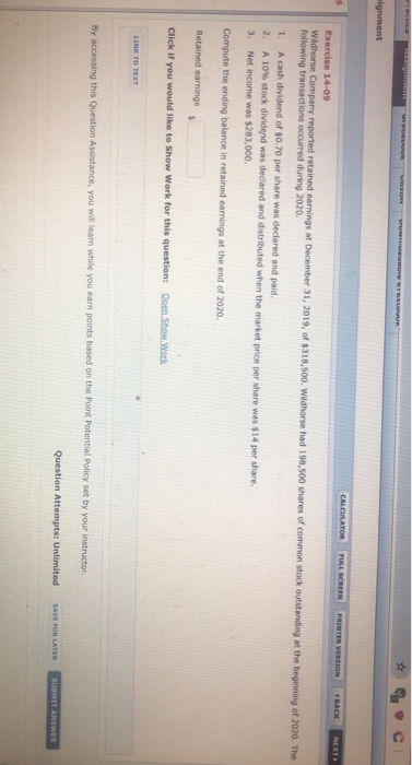 Solved C ignment CALCULATOR FULL SCREEN PRINTER VERSION BACK | Chegg.com