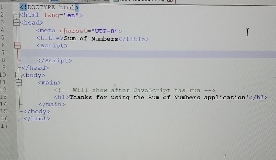 Solved Create A Sum Of Numbers Application 1 In This 8920