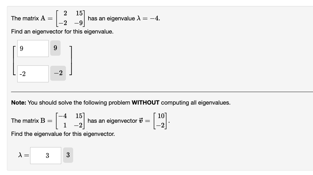 I need help solving this with steps. The matrix | Chegg.com