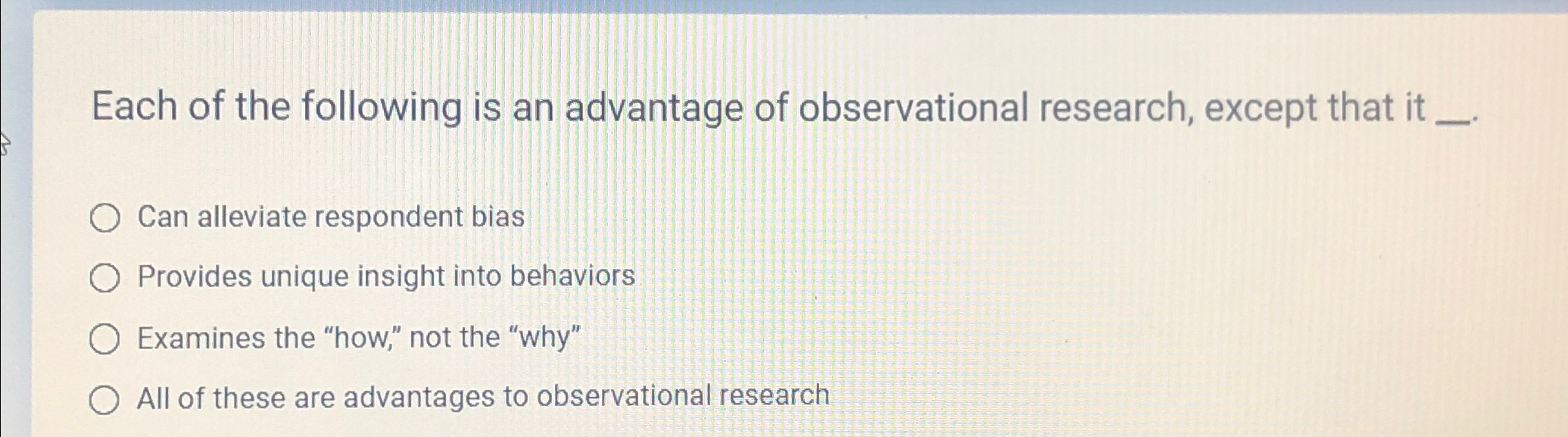Solved Each of the following is an advantage of | Chegg.com