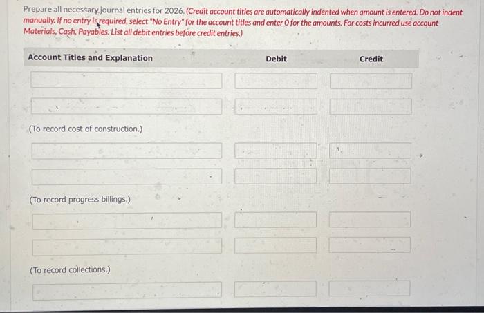 Solved During 2025, Sheridan Company started a construction | Chegg.com