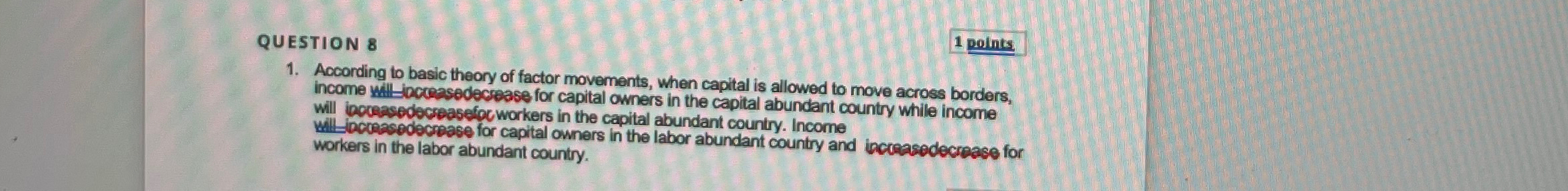 Solved QUESTION 81 ﻿pointsAccording to basic theory of | Chegg.com