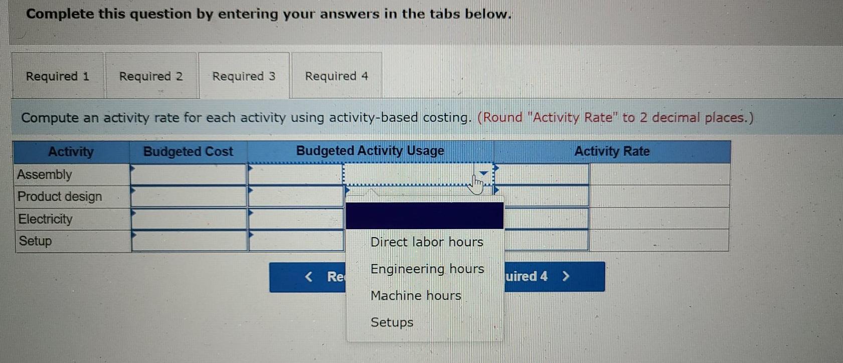 Solved Problem 4-1A (Static) Comparing plantwide rate method | Chegg.com