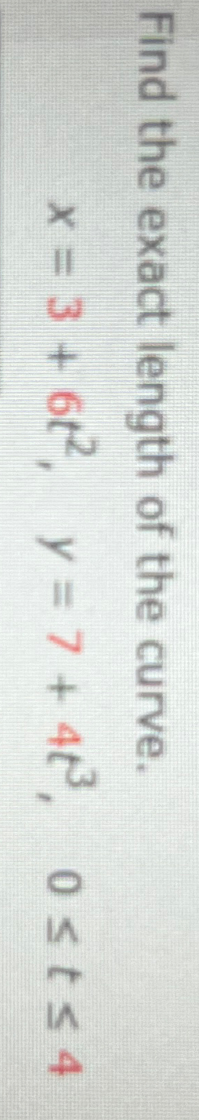 Find the exact length of the | Chegg.com