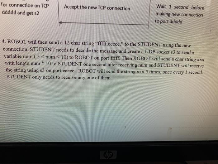 Solved Socket Programming in Python with client/server. Can | Chegg.com