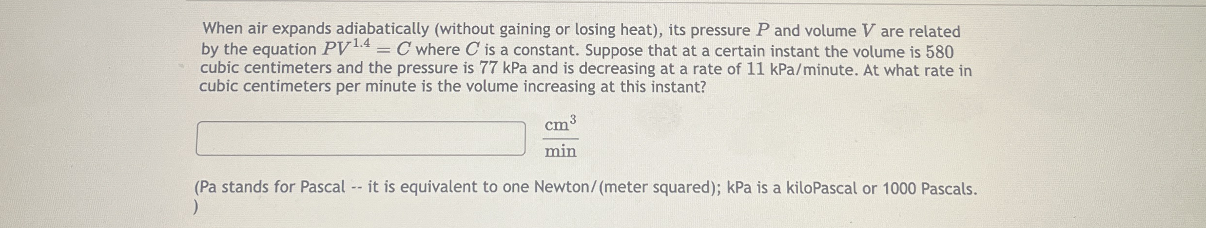 Solved When air expands adiabatically (without gaining or | Chegg.com