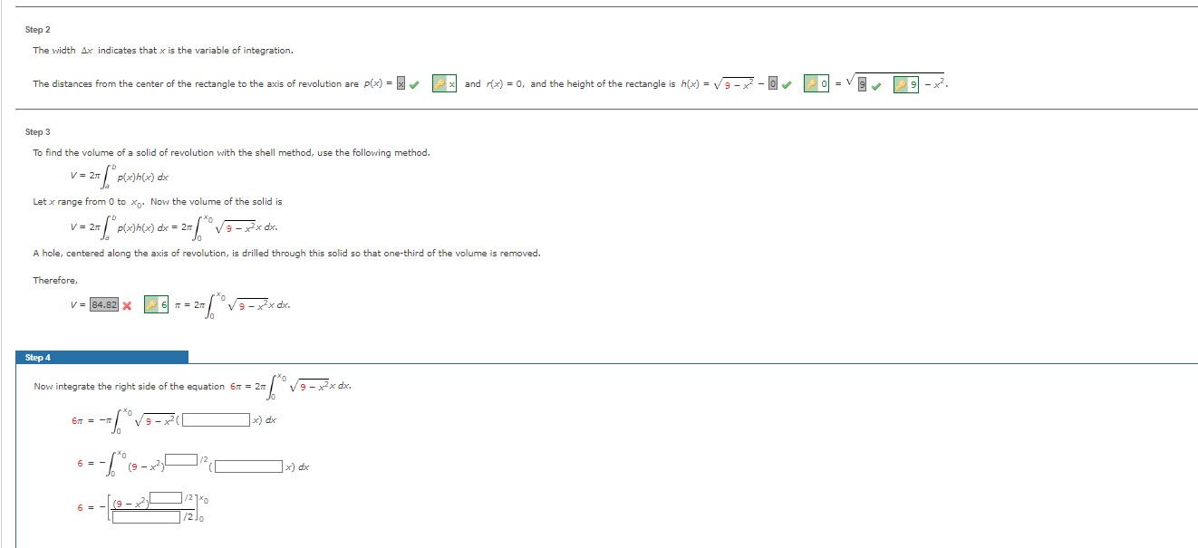Solved Step 4Now integrate the right side of the equation | Chegg.com