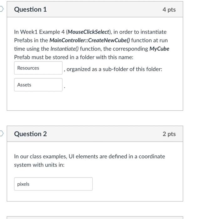 Solved In Week1 Example 4 (MouseClickSelect), in order to | Chegg.com