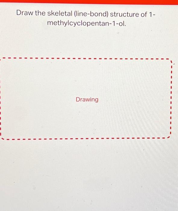 Solved Draw the skeletal (line-bond) structure of 1− | Chegg.com