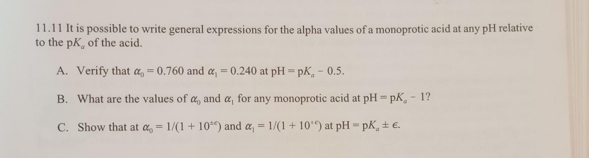Solved 11.11 It is possible to write general expressions for | Chegg.com