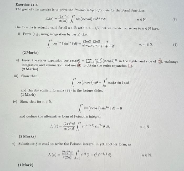 Solved Exercise 11.6 The goal of this exercise is to prove | Chegg.com