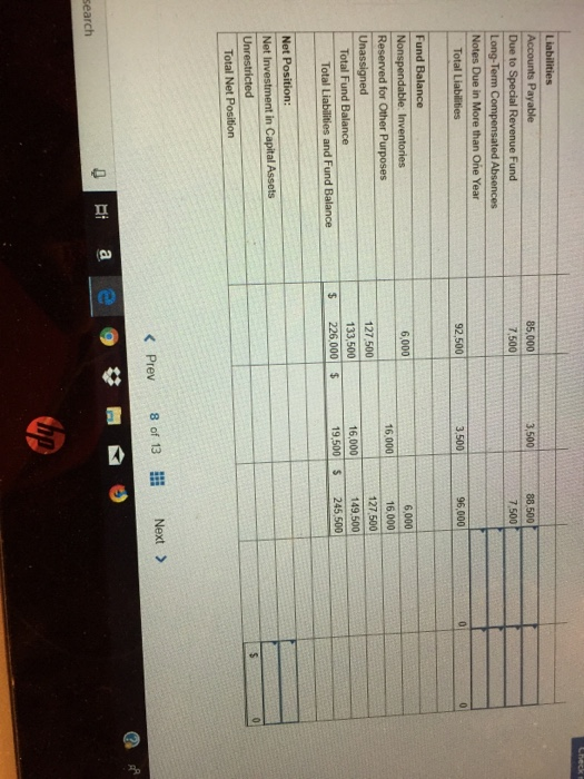 Solved QE 9-2 Governments Funds Balance Sheet Presented | Chegg.com Solved QE 9-2 Governments Funds Balance Sheet Presented | Chegg.com
