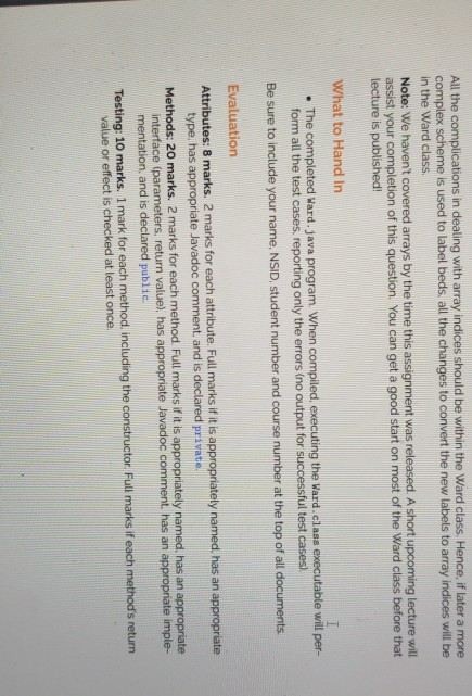 Solved Purpose: Defining a not quite simple Java class based | Chegg.com