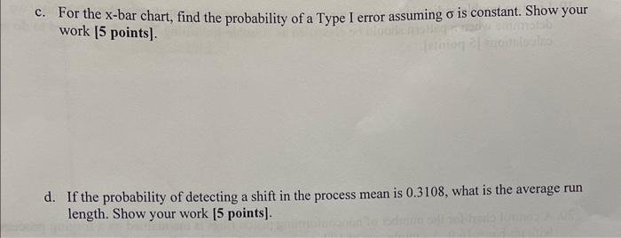 Solved The following x−bar and s charts based on n=4 have | Chegg.com