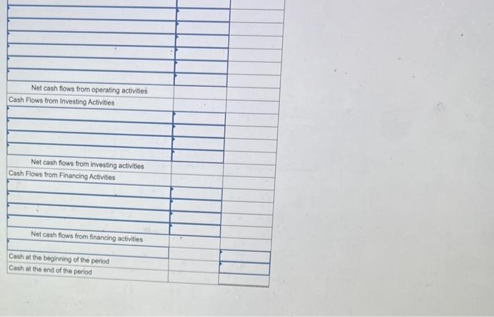 Solved Exercise 11-8 (Algo) Prepare a statement of cash | Chegg.com