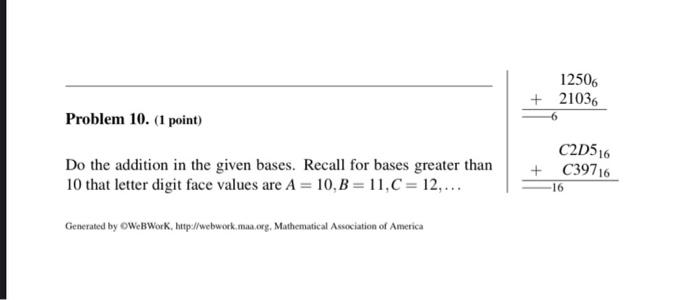 Solved Convert each of the following hexadecimal (base 16) | Chegg.com