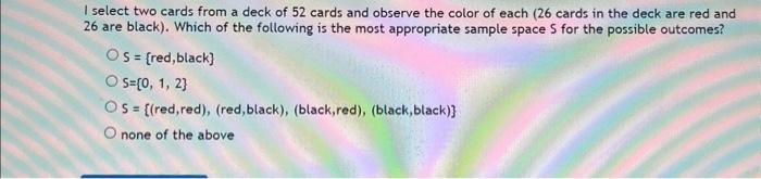 Solved I select two cards from a deck of 52 cards and | Chegg.com