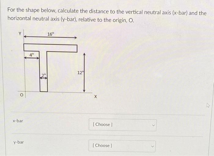 Solved For the shape below, calculate the distance to the | Chegg.com
