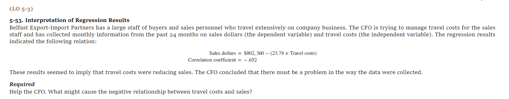 Solved Belfast Export-Import Partners has a large staff of | Chegg.com