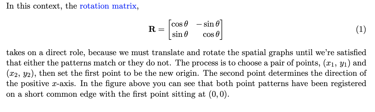 Solved In this context, the rotation matrix, | Chegg.com